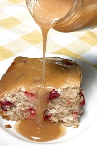 Cranberry Duff Cake - Plowing Through Life