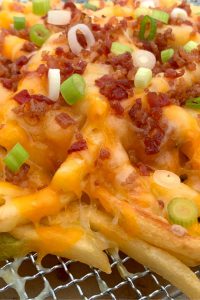 Bacon and Cheese Loaded Fries - Plowing Through Life