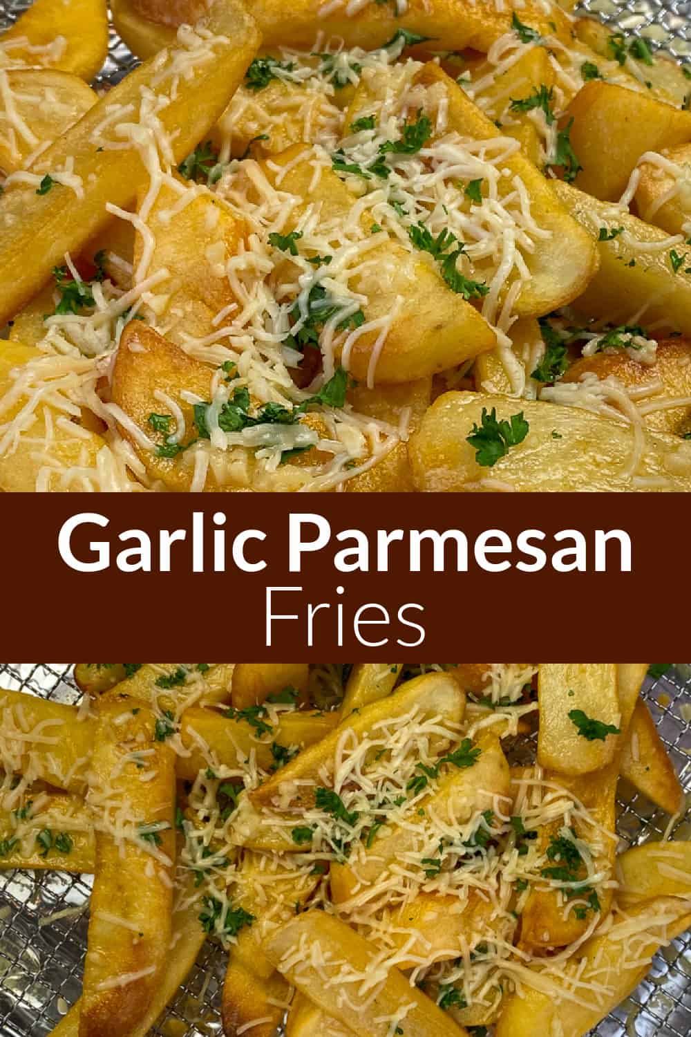 Garlic Parmesan Fries - Plowing Through Life