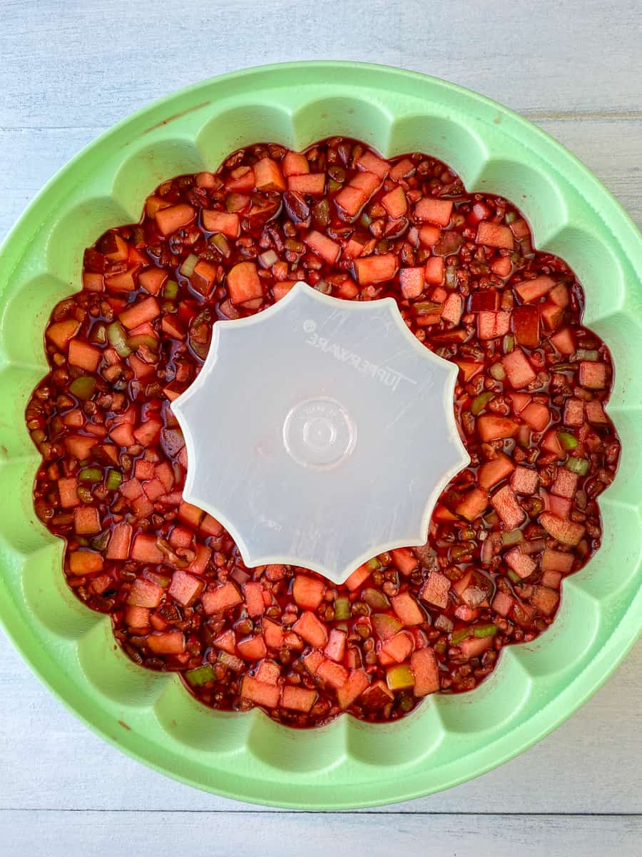 Red Jello Salad - Plowing Through Life