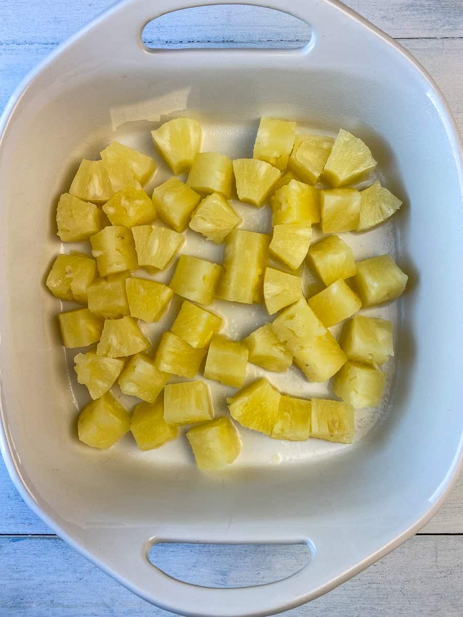 Farmhouse Pineapple Casserole - Plowing Through Life