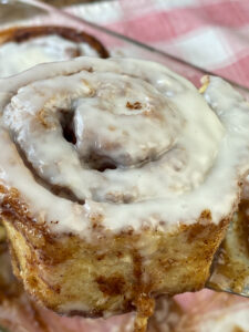Canned Cinnamon Rolls with Cream - Plowing Through Life