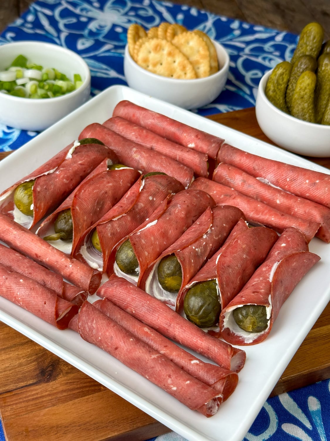 Dried Beef Roll-Ups - Plowing Through Life