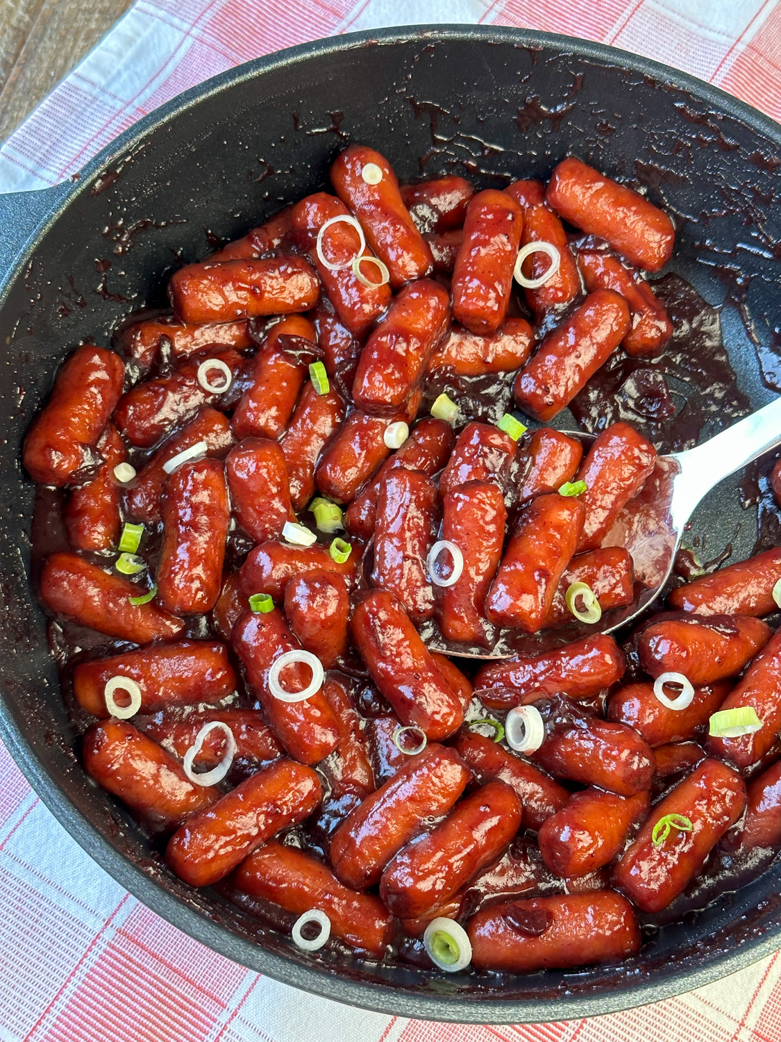 Stove Top Little Smokies in Sauce - Plowing Through Life