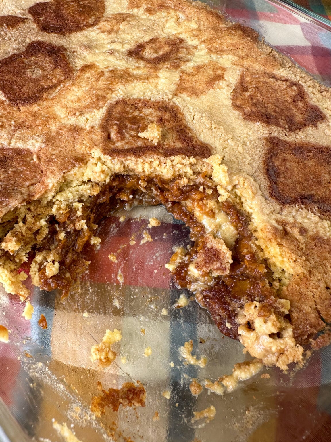Sweet Potato Dump Cake - Plowing Through Life