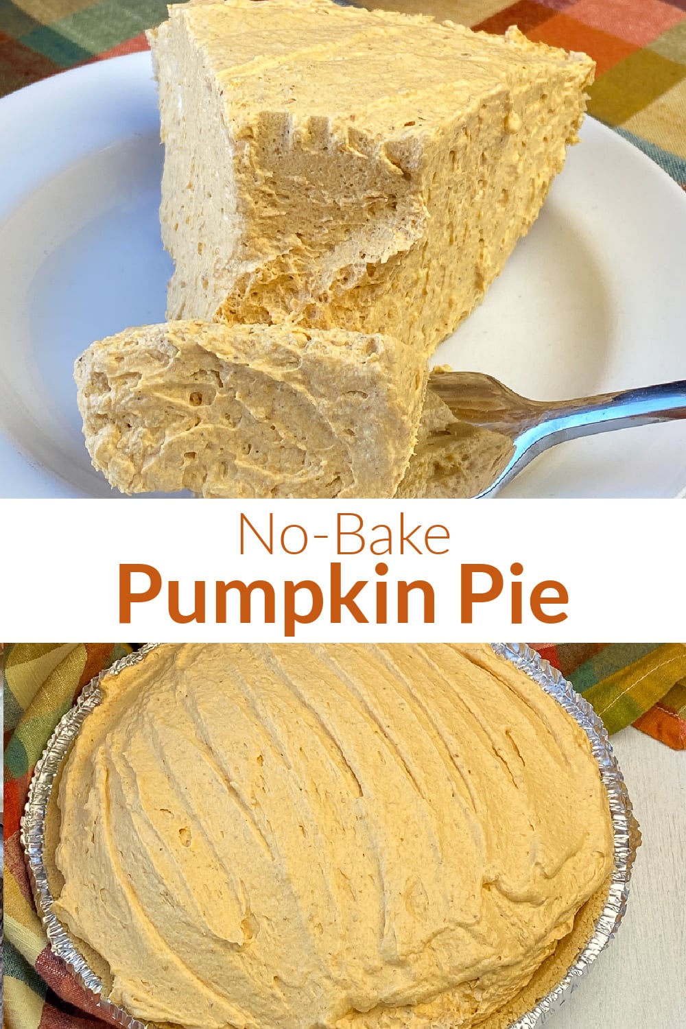 No-Bake Pumpkin Pie - Plowing Through Life