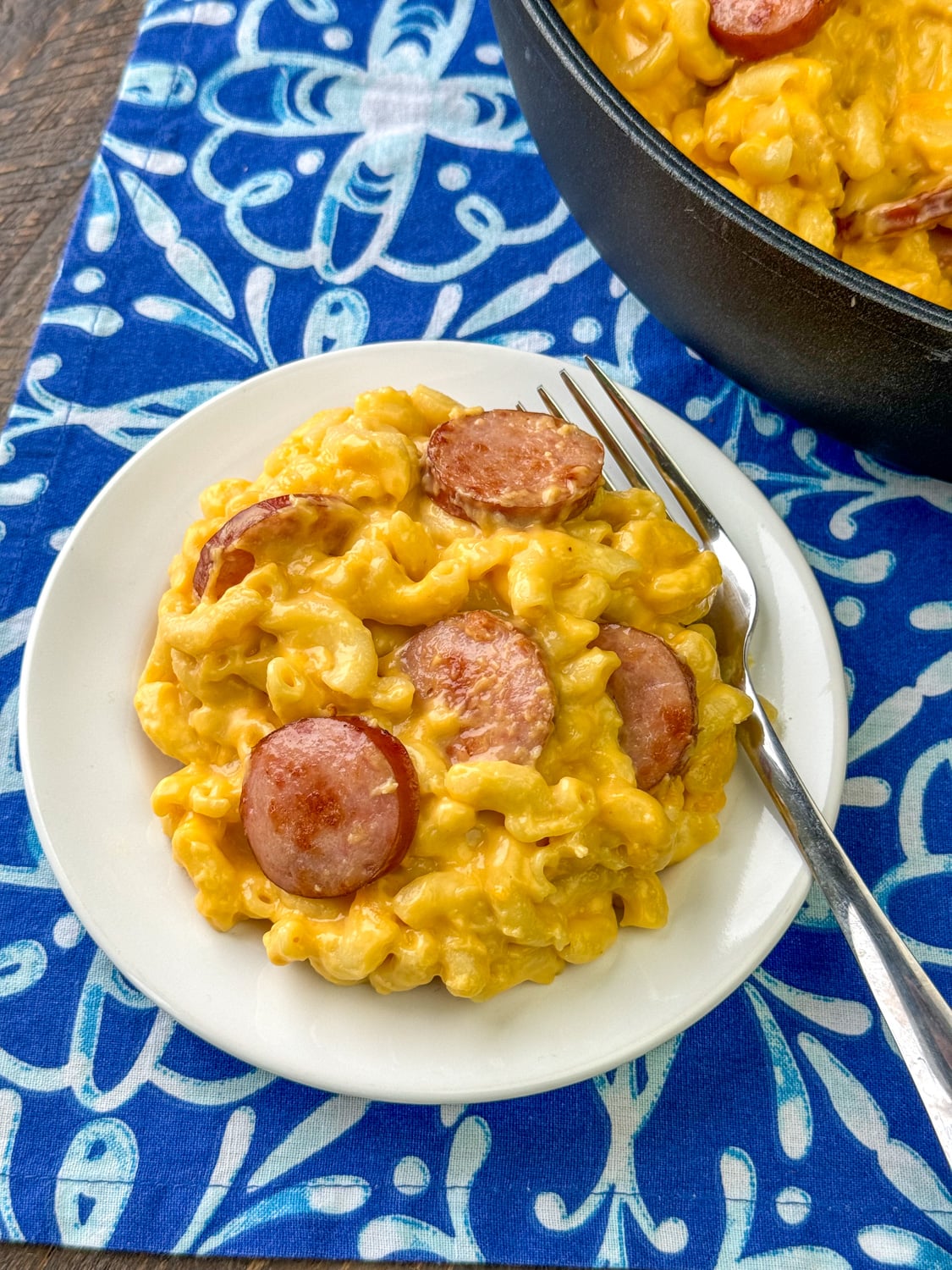 Sausage Mac And Cheese - Plowing Through Life