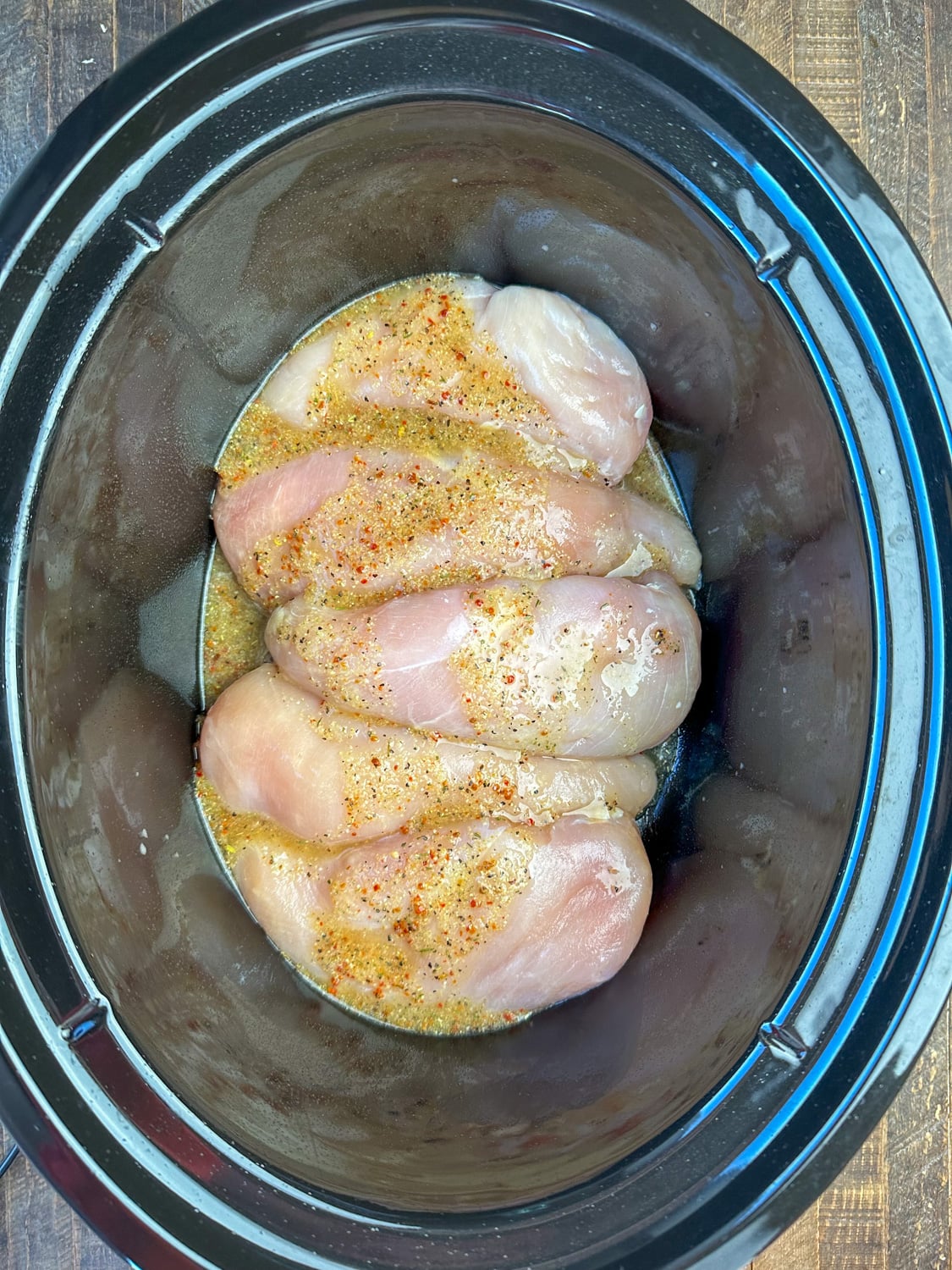 Crock Pot Italian Chicken - Plowing Through Life