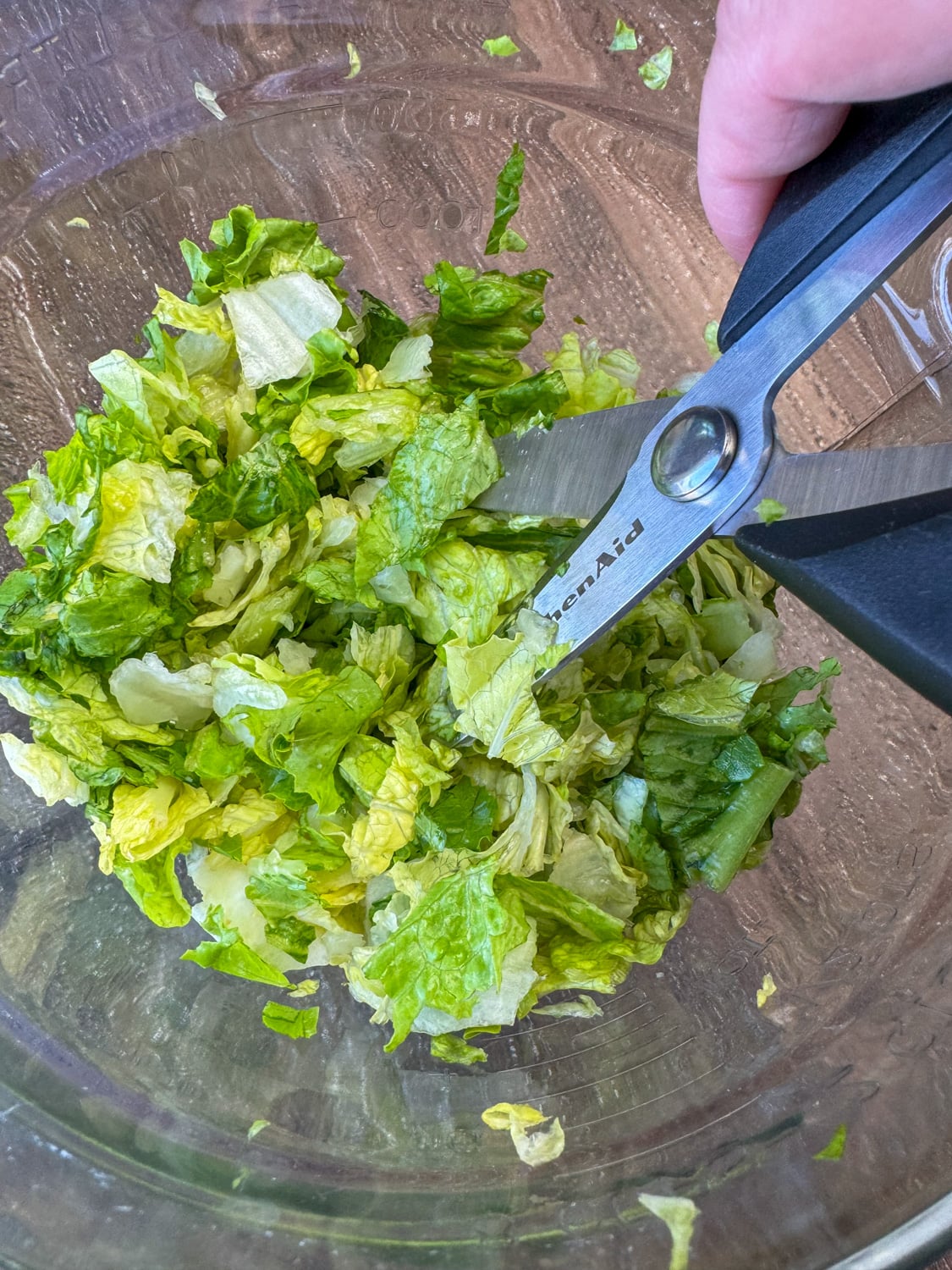 Easy Chopped Salad - Plowing Through Life
