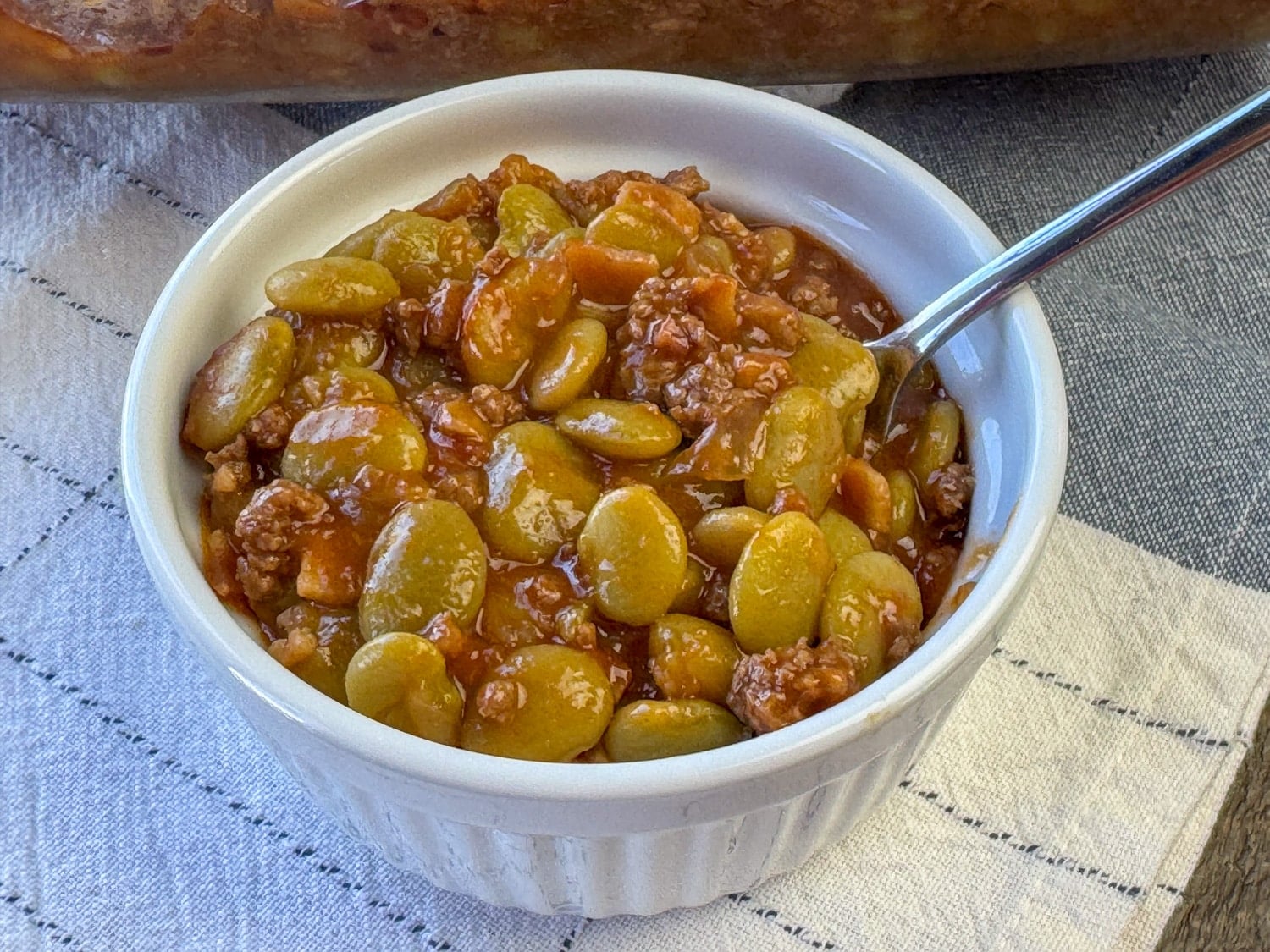 Lima Bean Bake - Plowing Through Life