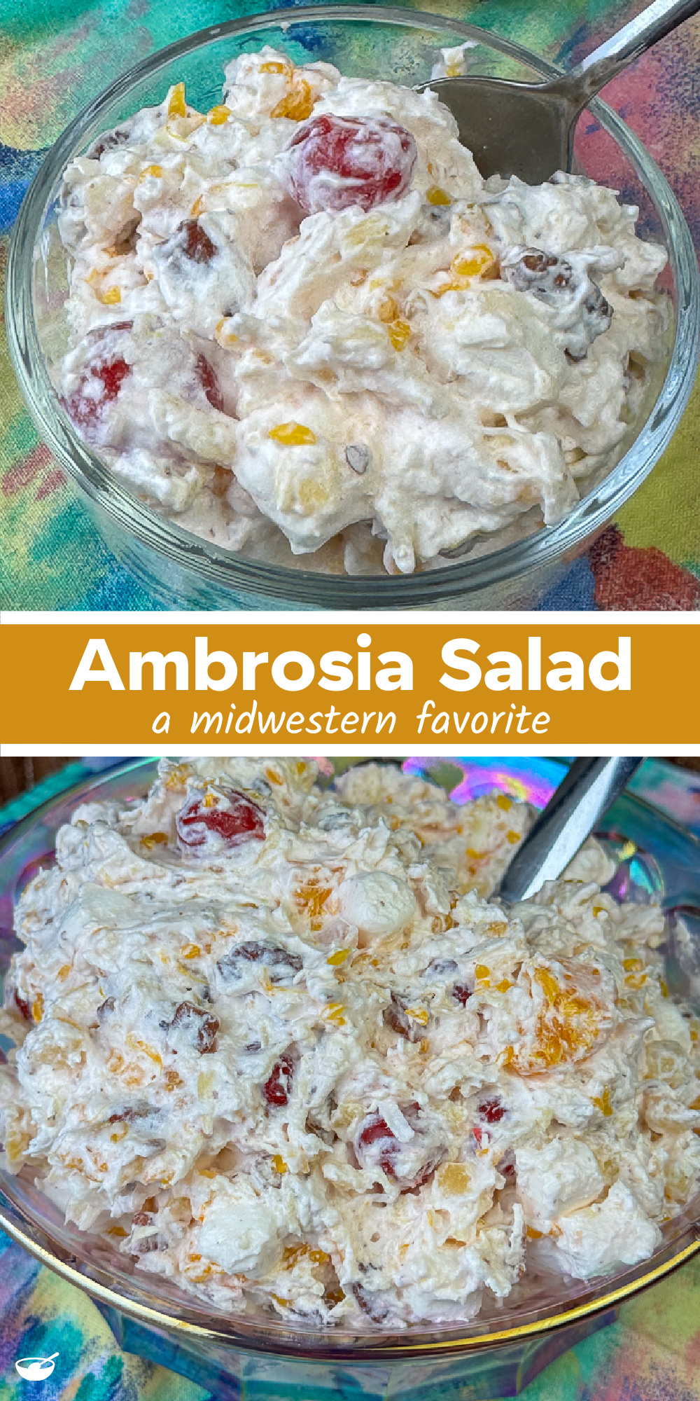 Classic Ambrosia Salad - Plowing Through Life