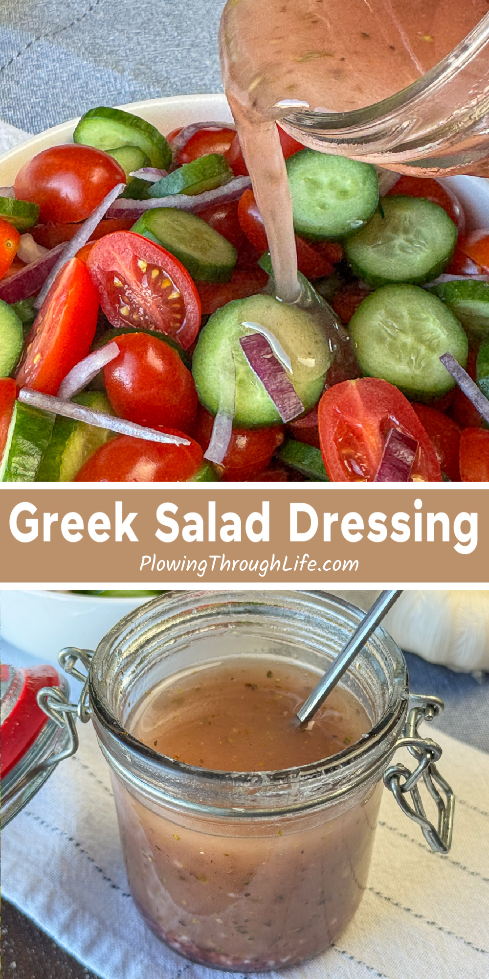 Greek Salad Dressing - Plowing Through Life